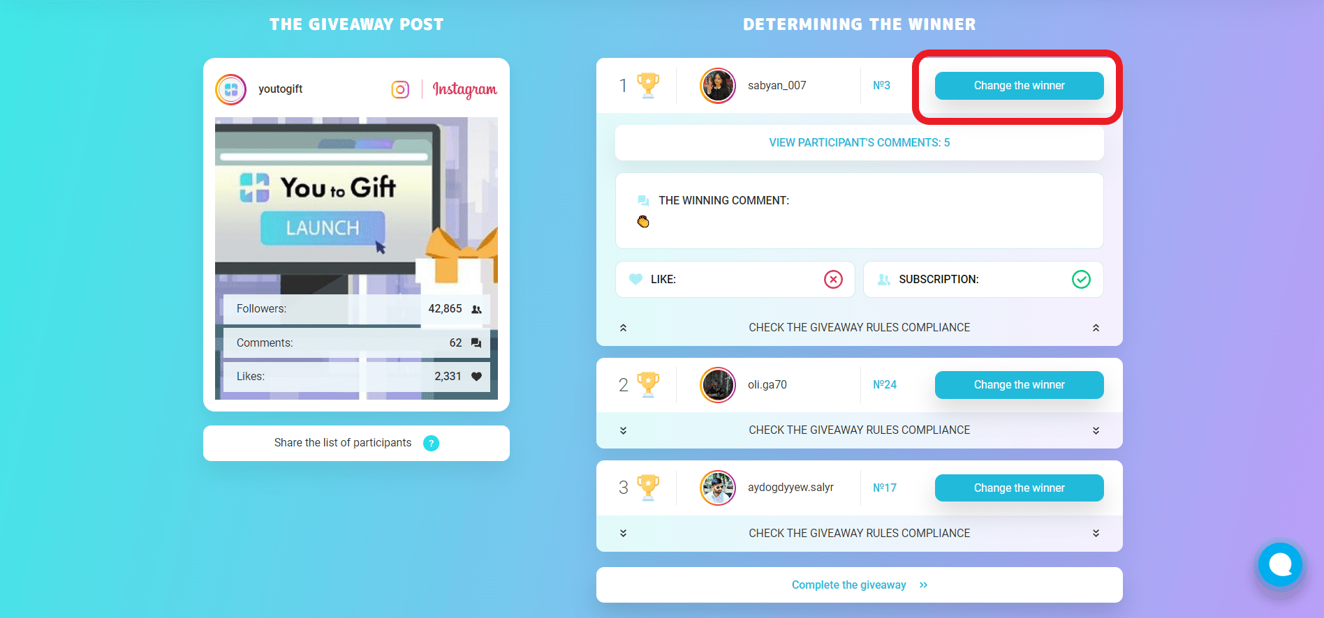 You to Gift Service Review: Best Giveaway Tool Ever! | AppTuts